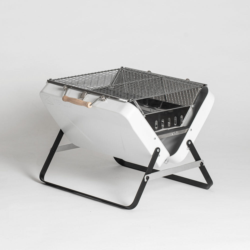 KENLUCK Celebration 攜帶型烤肉架-雅典白