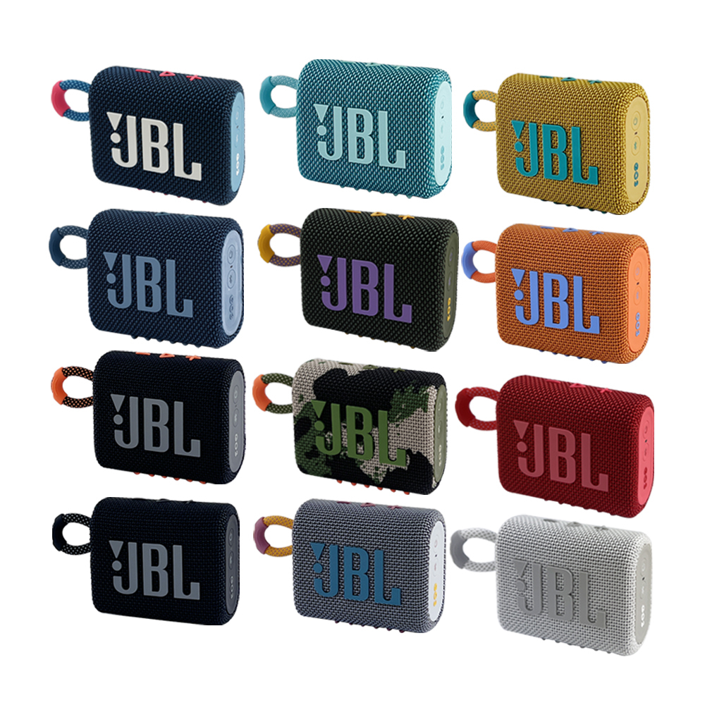 【JBL】GO3 可攜式防水藍牙喇叭