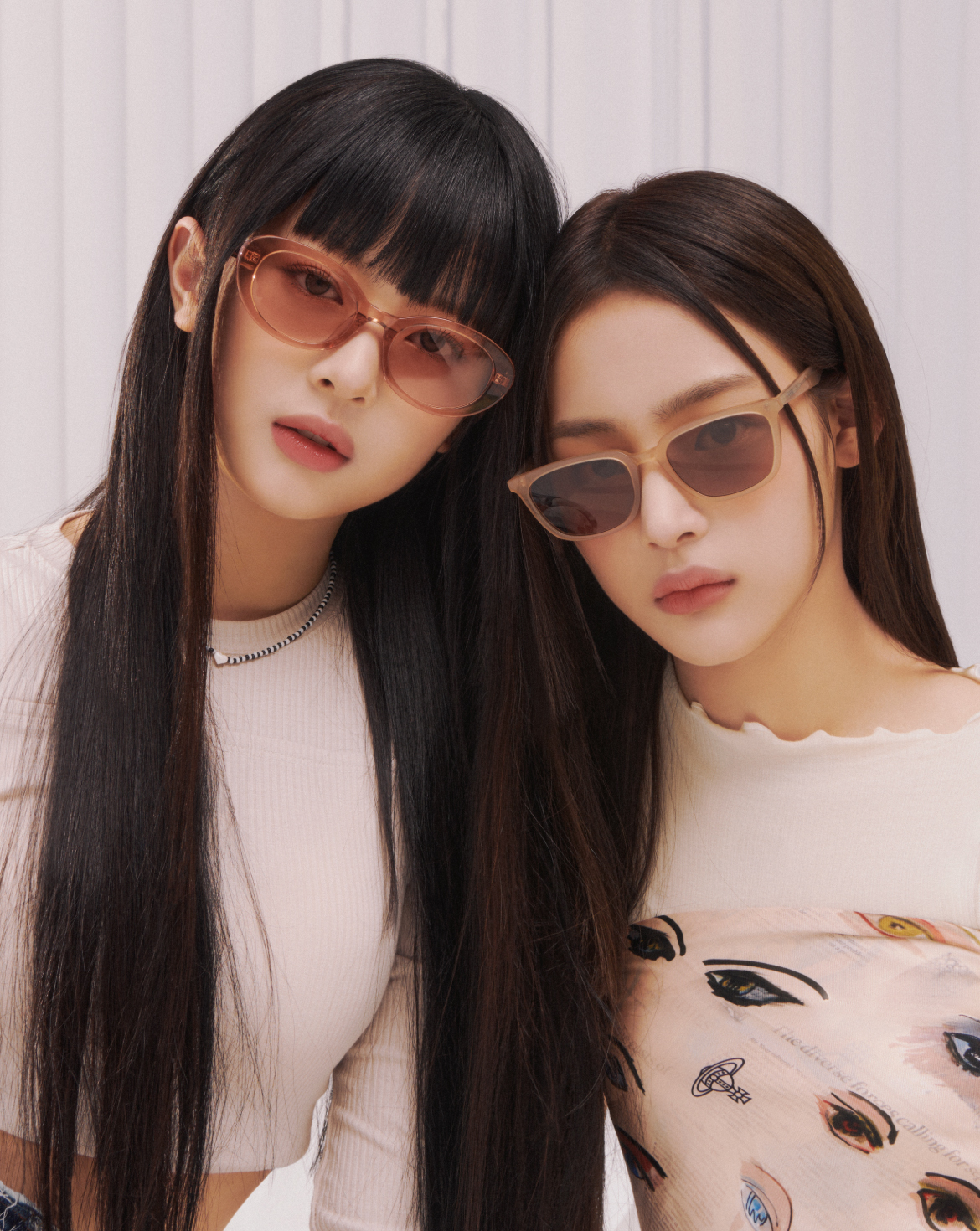 CARIN太陽眼鏡-KRISTEN S C2_白奶茶 #NewJeans同款-韓國眼鏡品牌