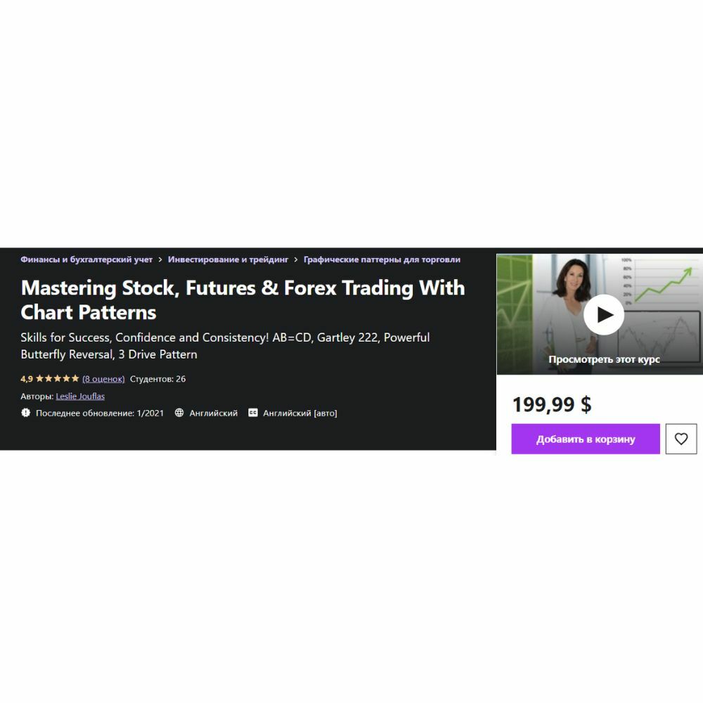 Mastering Stock, Futures & Forex Trading with Chart Pat