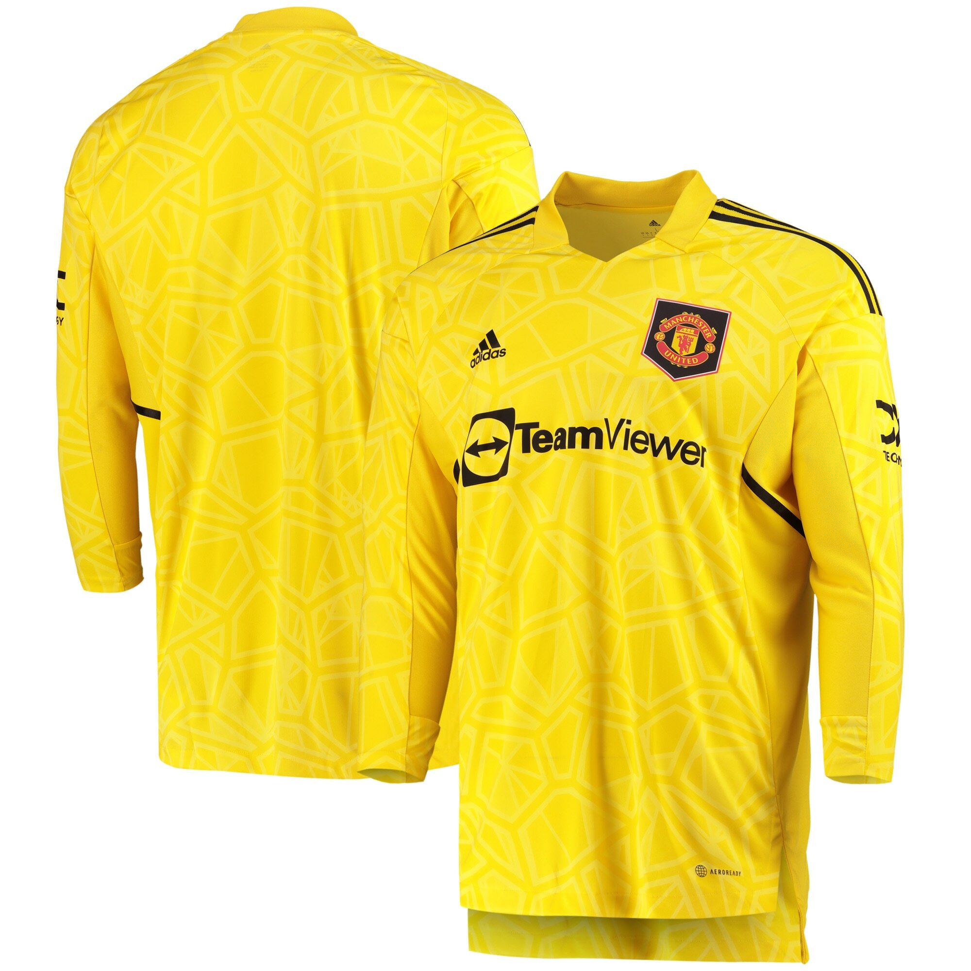 2022 Manchester United Yellow Goalkeeper Authentic Shir
