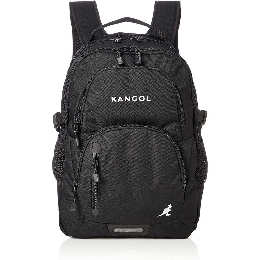 【💥日本直送】Kangol 背囊 背包 書包 雙肩包 附帶防水防雨罩 黑色