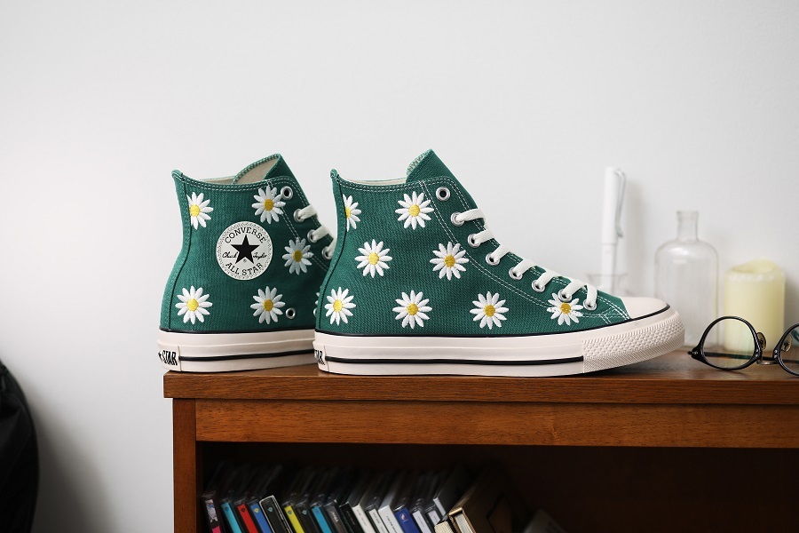 CONVERSE ALL STAR Ⓡ DAISYFLOWER HI TOP Spring Green