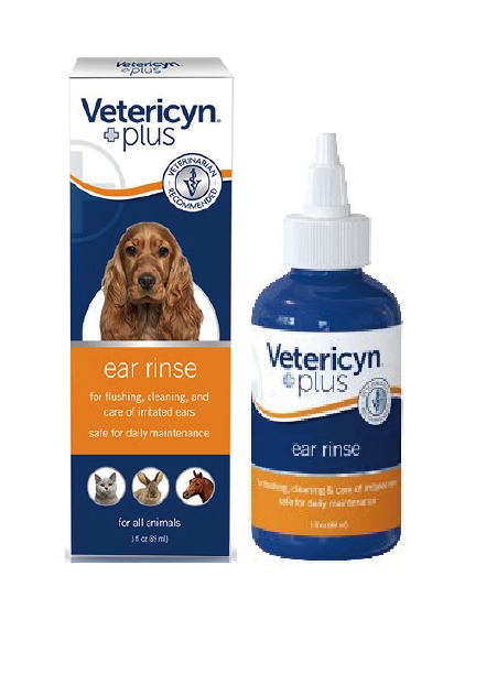 維特 - Vetericyn Plus 寵物神仙洗耳水 Antimicrobial Ear Rinse 3oz
