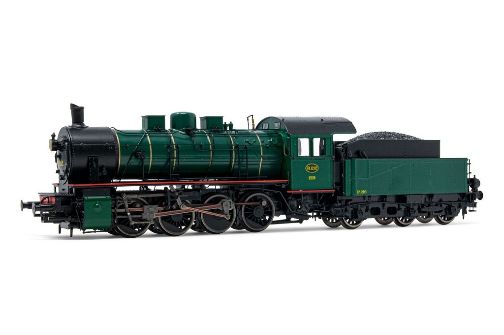 Jouef HJ2403S SNCB/NMBS, steam locomotive class 81, 3-d