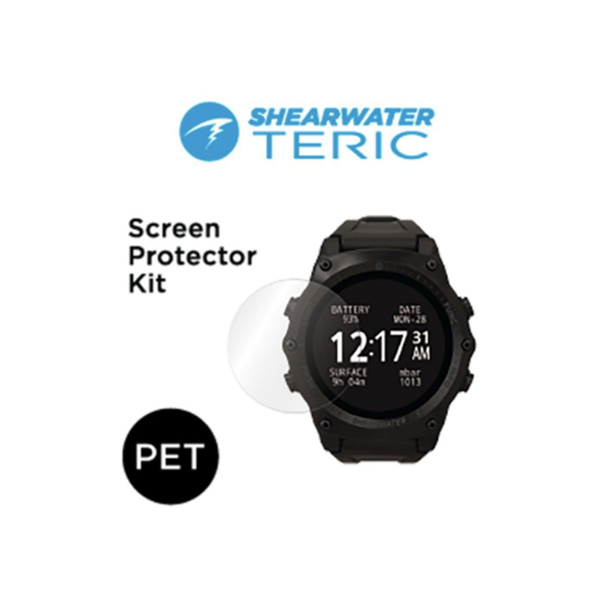Shearwater Teric PET Screen Protector Kit ⎪螢幕保護貼