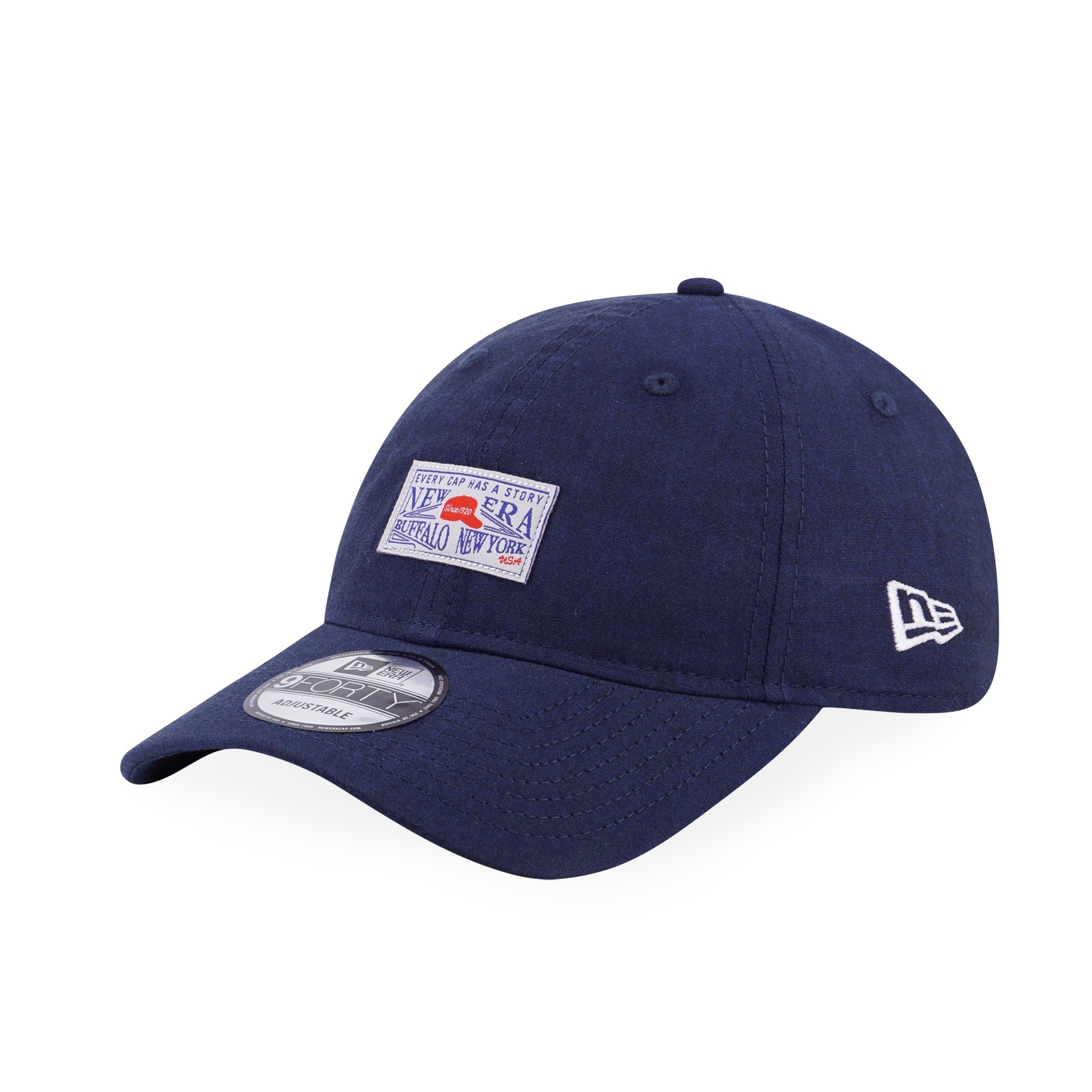New Era - Woven Label 9Forty UNST Indigo Denim