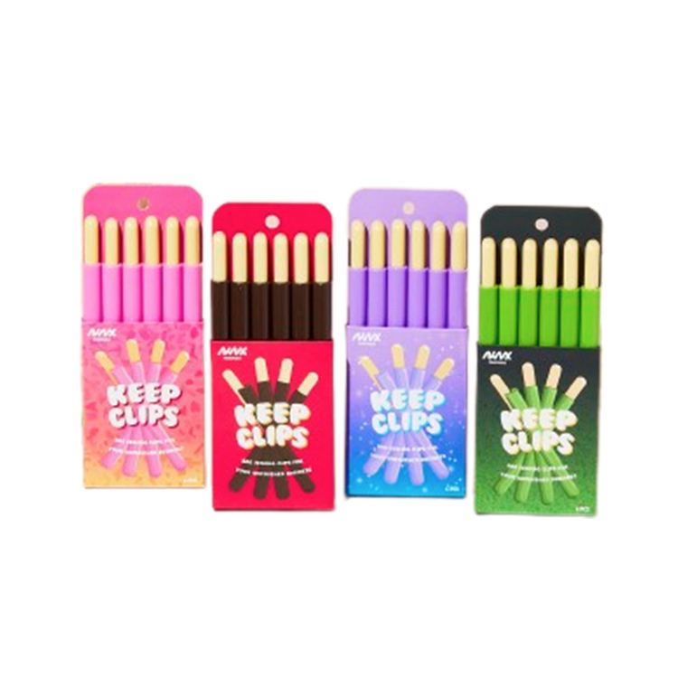 Niknax - Keep Clips巧克力棒造型多用途密封棒 - 全四色套組
