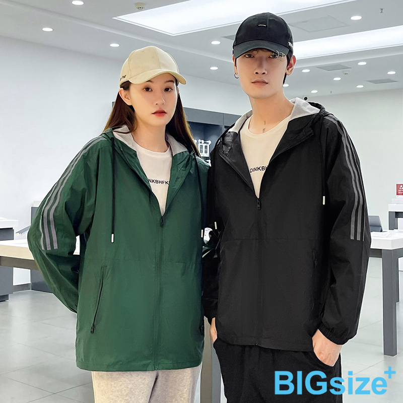 大尺碼- 防曬 防潑水 防風 機車外套-黑/綠/深藍-0206027