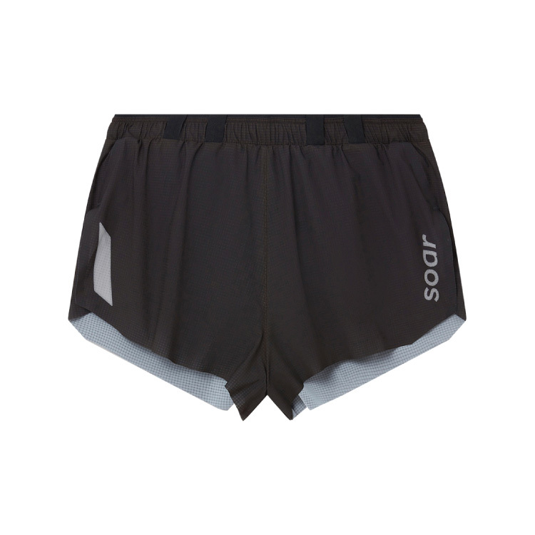RUN｜SOAR Running Marathon Shorts - Black (M) 男裝超輕量馬拉松跑褲