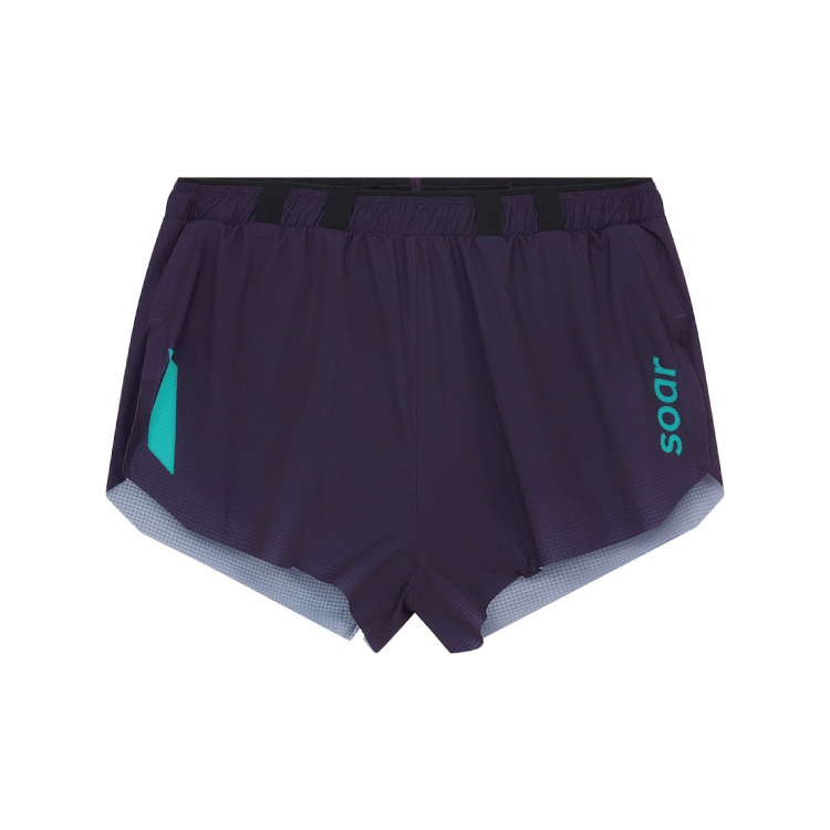 RUN｜SOAR Running Marathon Shorts - Purple 男裝超輕量馬拉松跑褲