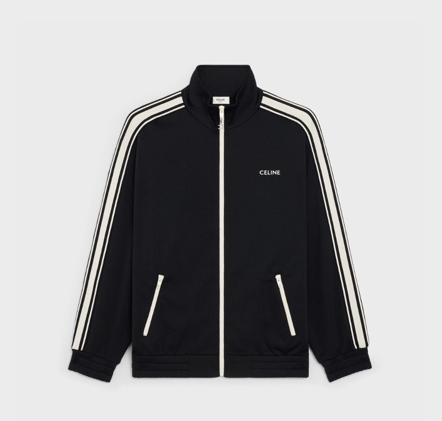 Celine tracksuit jacket in double face jersey