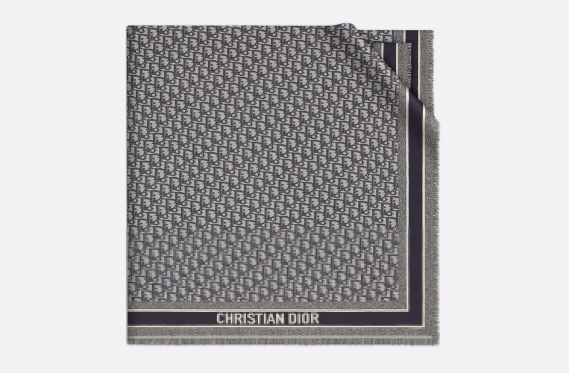 Dior oblique shawl