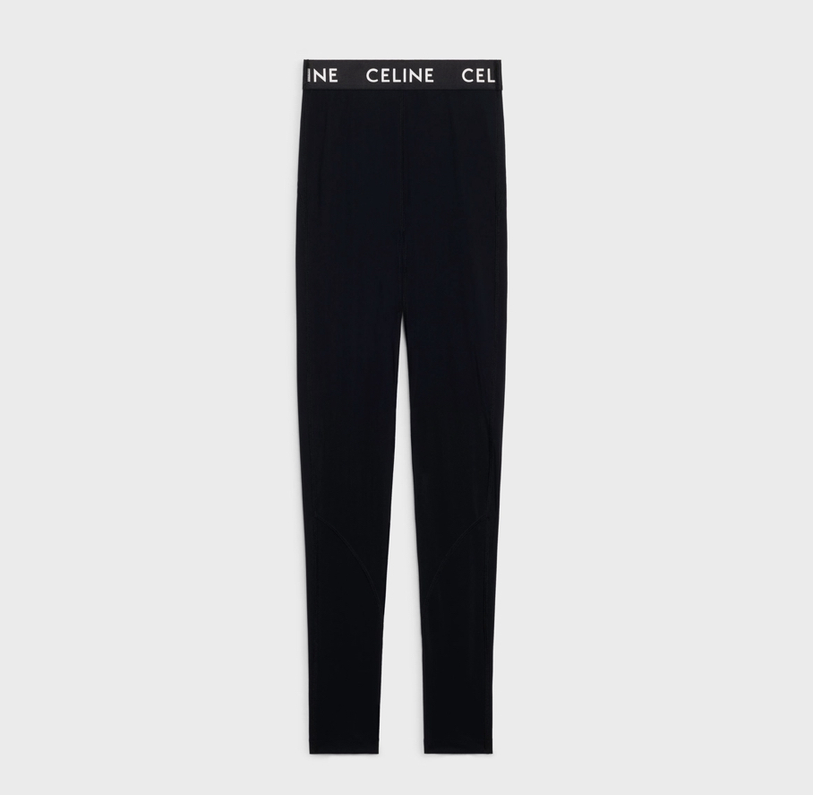 Celine technical jersey leggings
