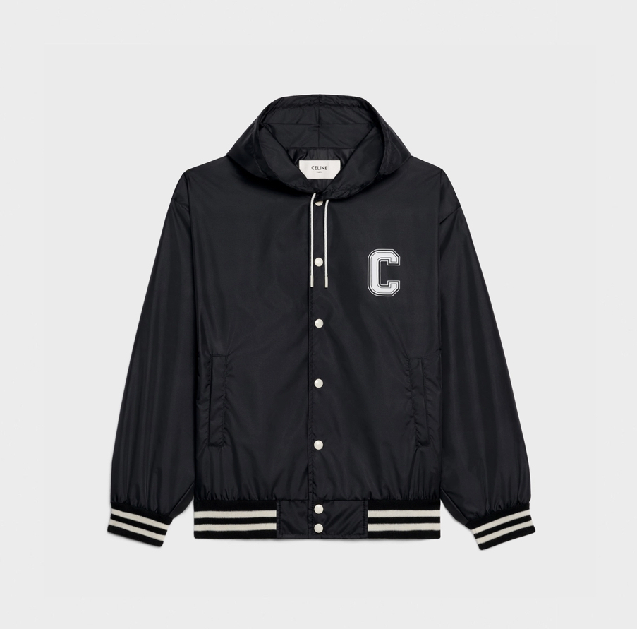 Celine Teddy jacket in lightweight nylon
