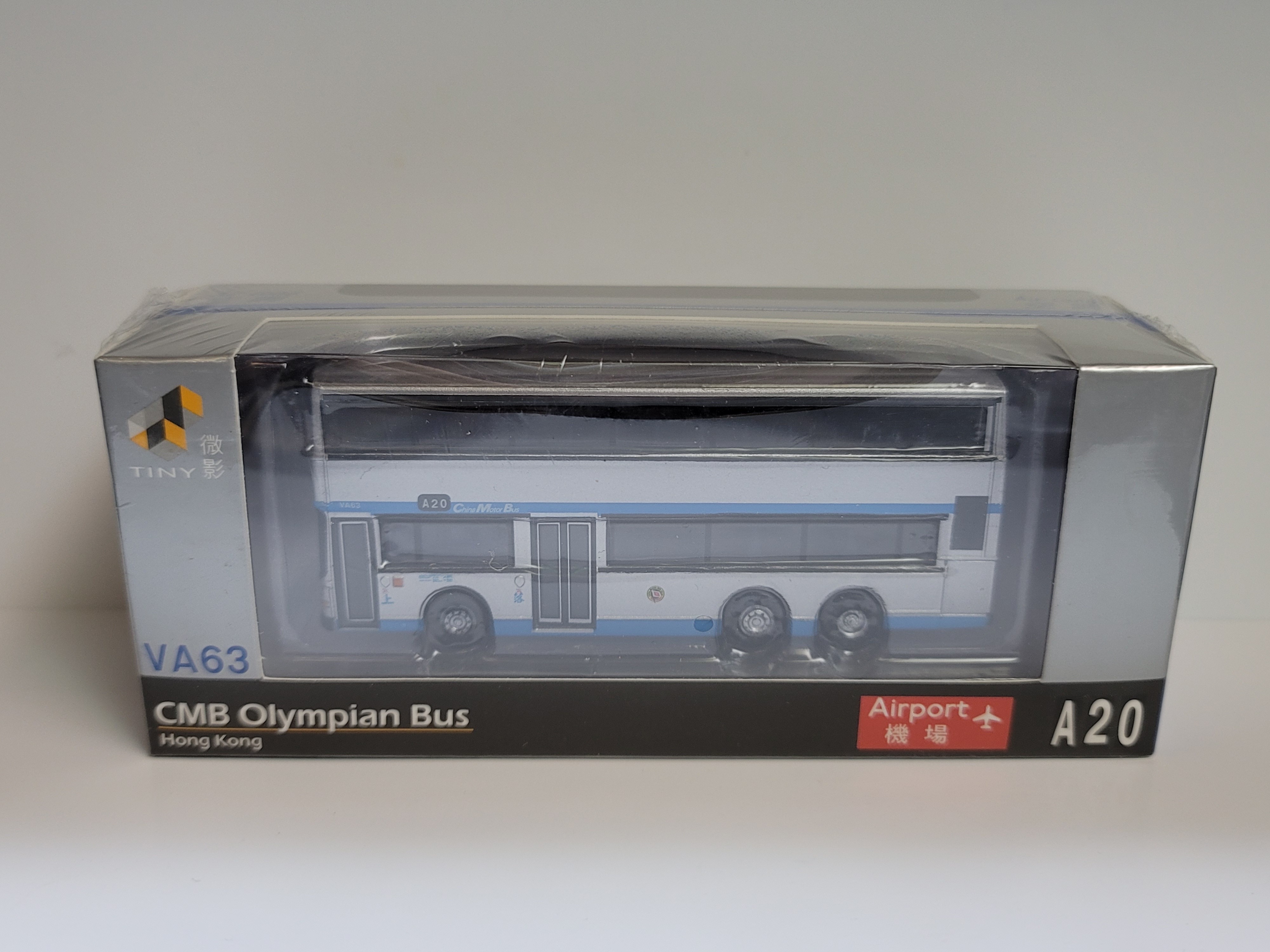 Tiny 微影 CMB Olympian Bus (silver)(A20 Airport)(7-11 Lim
