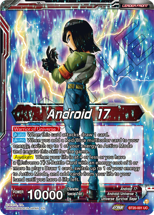 BT20-001 Android 17