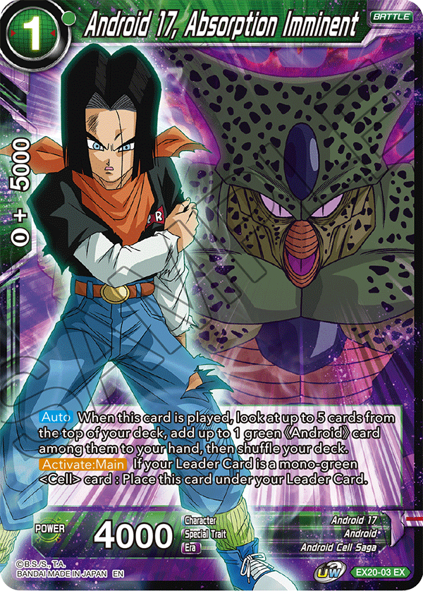 EX20-03 Android 17, Absorption Imminent