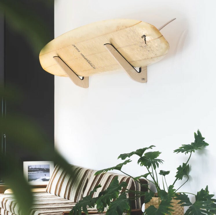 OCEAN&EARTH LONGBOARD TIMBER WALL DISPLAY RACK 長板展示架