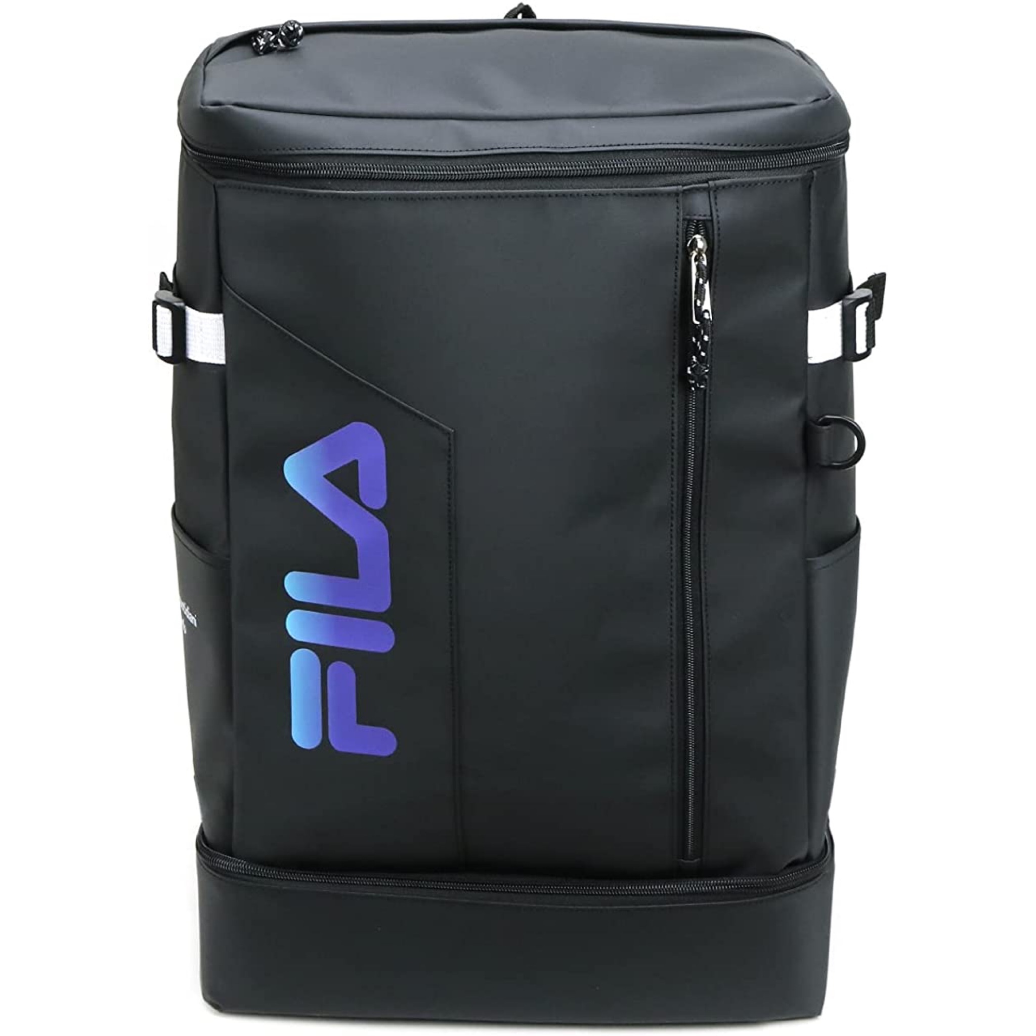 【💥日本直送】35L FILA 背囊 背包 書包 方型 黑藍色 大容量