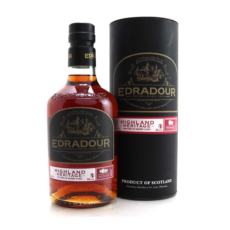 Edradour Highland Heritage Sherry Cask Single Malt Whis