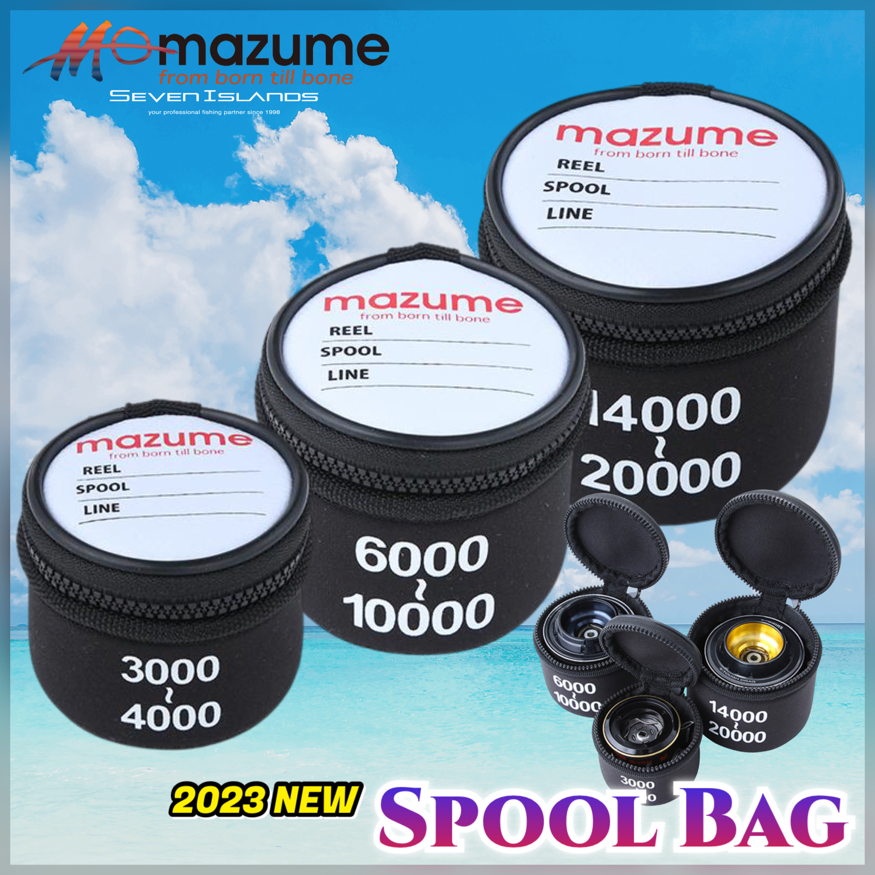 MAZUM Spool Bag MZAS-696 / 695 / 694