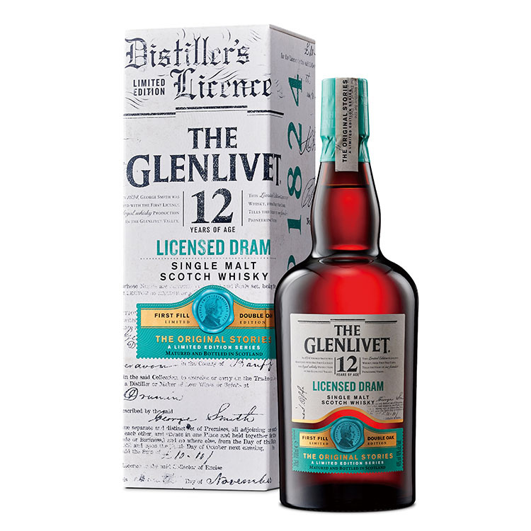 The GLENLIVET - 格蘭利威 12 Year Old Licensed Dram Single M