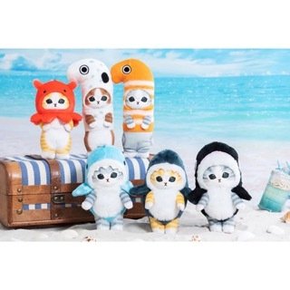 Mofusand 海洋生物系列 站姿公仔掛飾