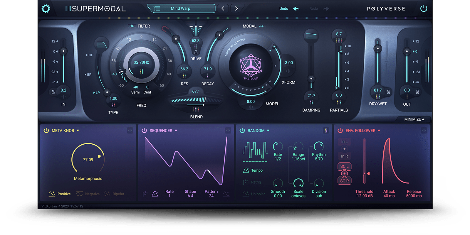 Polyverse Supermodal Filter 效果器 Plugin (序號下載版)