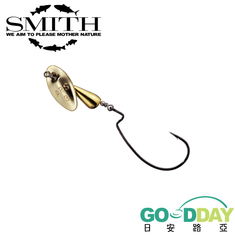 SMITH S-BLADE HOOK 亮片曲柄鉤