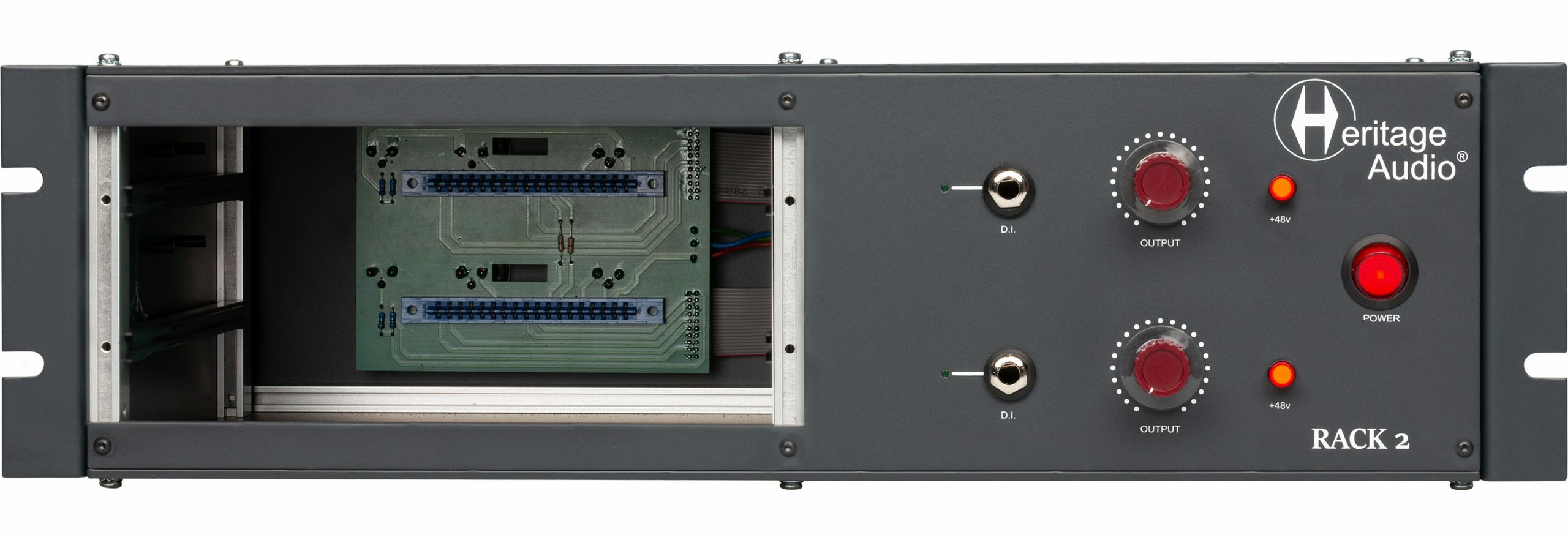Heritage Audio Rack-2 2-slot 80 Series Chassis