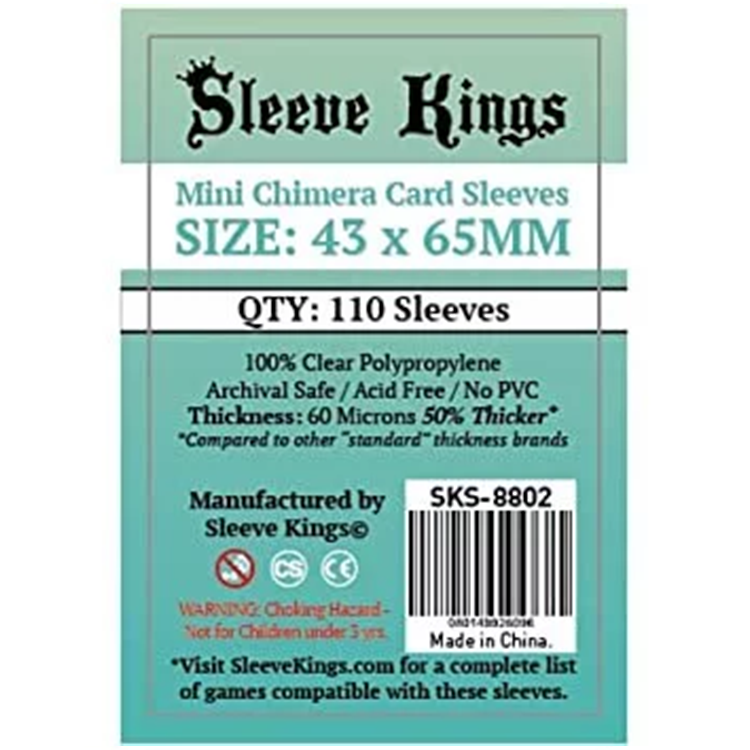 SK Mini Card Sleeves 43x65mm - HashtagMrBoard網店|HK