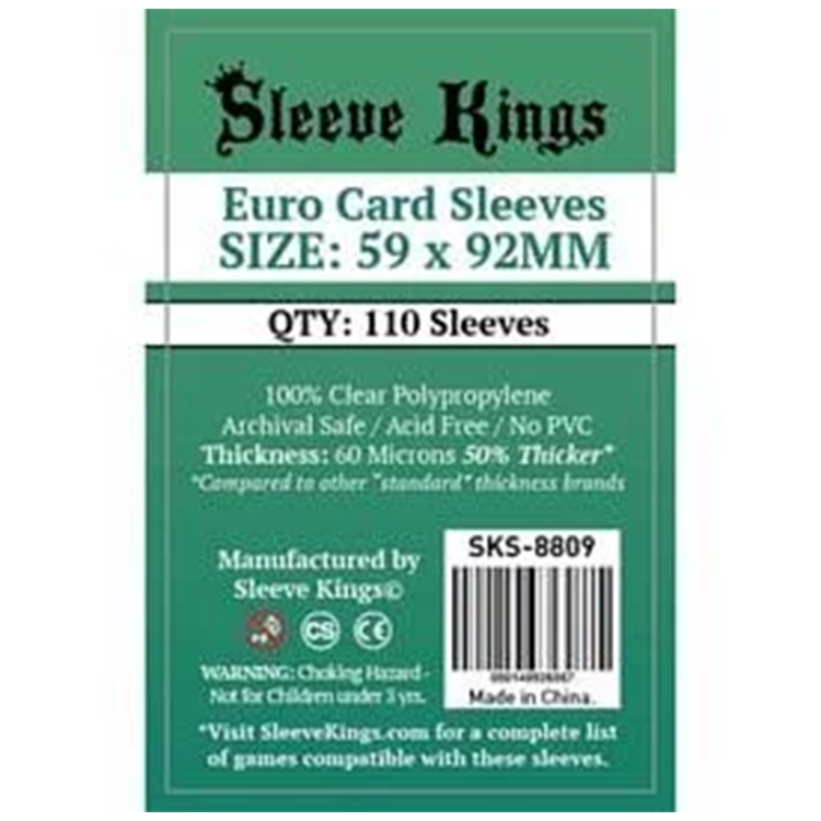 SK Card Sleeves 59x92mm - HashtagMrBoard網店|HK