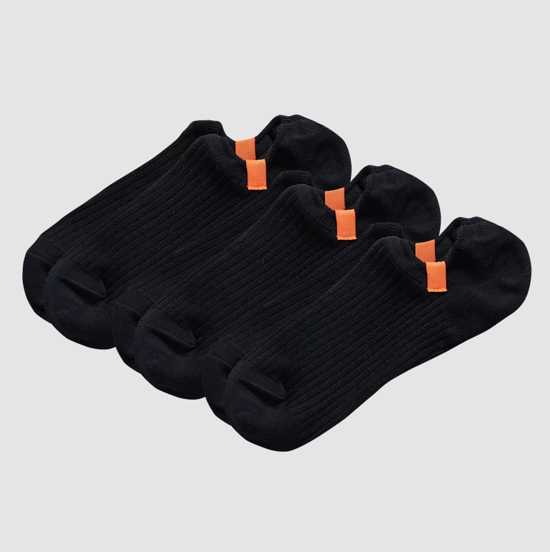 RHI Hidden Sock - Black(3 pack)