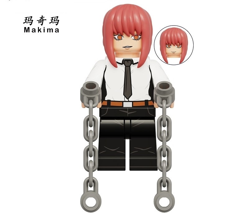 Makima Chainsaw Man Minifigs Lego XP515