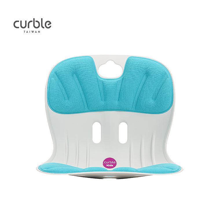 韓國-Curble Kids 3D護脊美學椅墊(元氣藍)