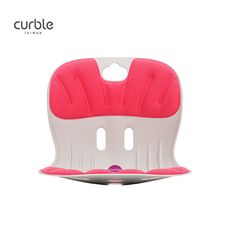 韓國-Curble Kids 3D護脊美學椅墊(薔薇粉)