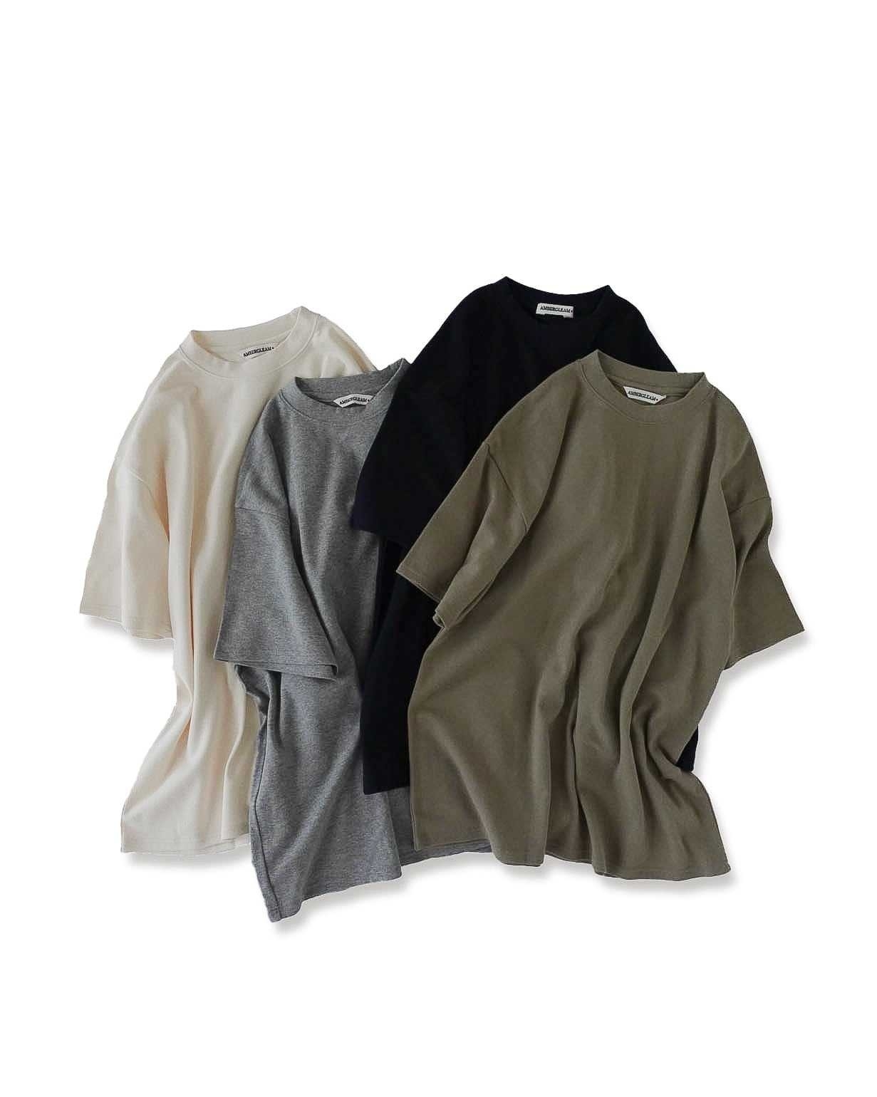 AMBERGLEAM - Skin Cotton T-shirt / 2COLORS