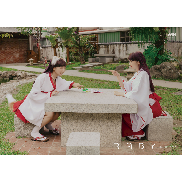 瑞比RABY 聯名巫女款海報｜Books寫真｜iWIN曖維購物