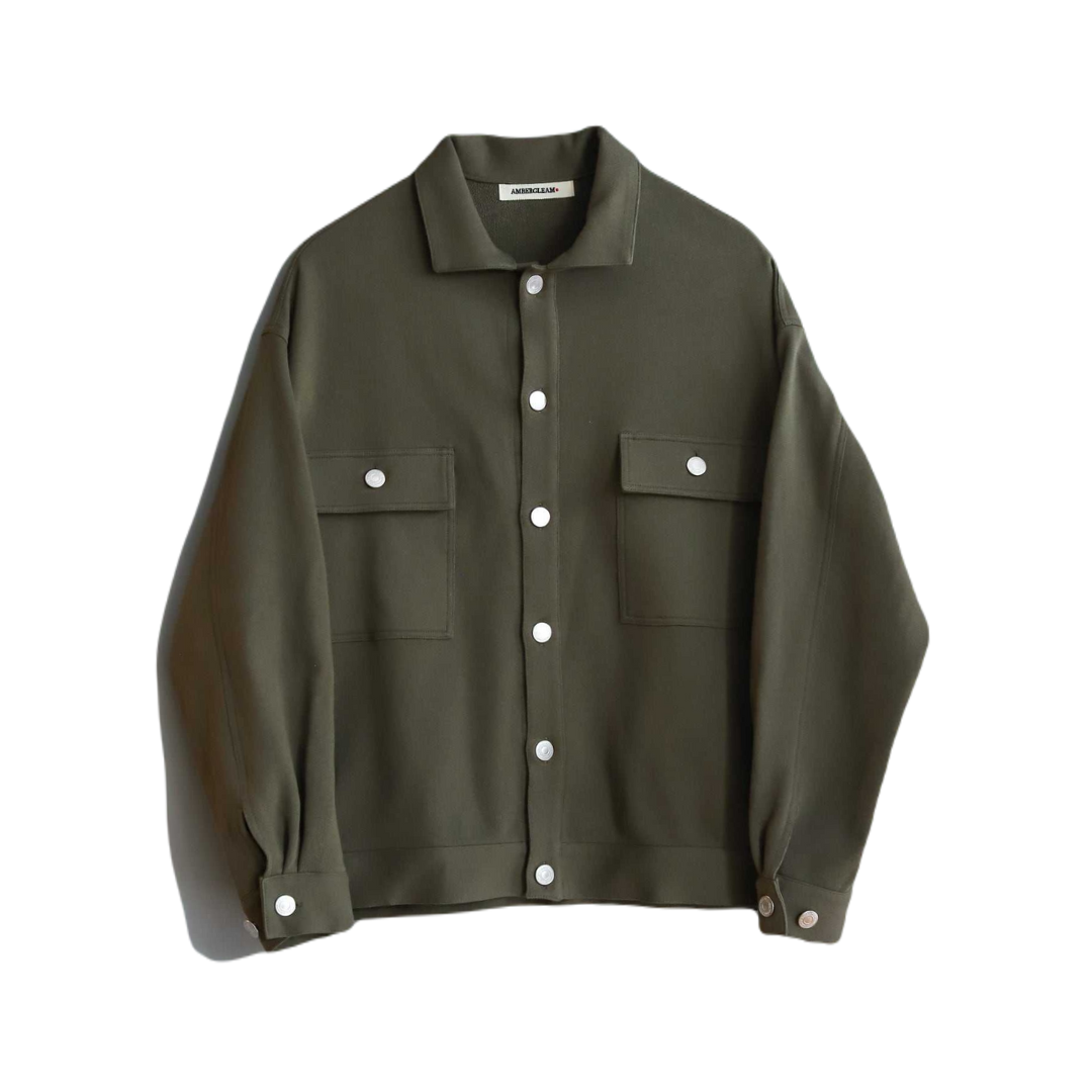 AMBERGLEAM - Sweat Tracker Jacket / 2COLORS