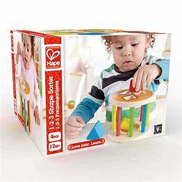 Hape 1-2-3 Shape Sorter, E0500