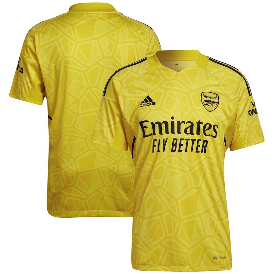 2022 Arsenal Yellow Goalkeeper Shirt