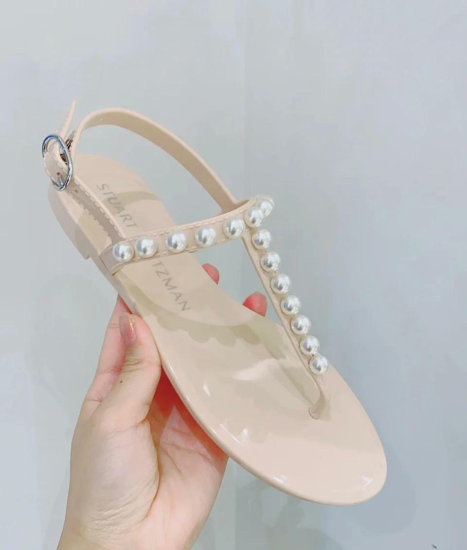 Stuart Weitzman Goodie Jelly Black