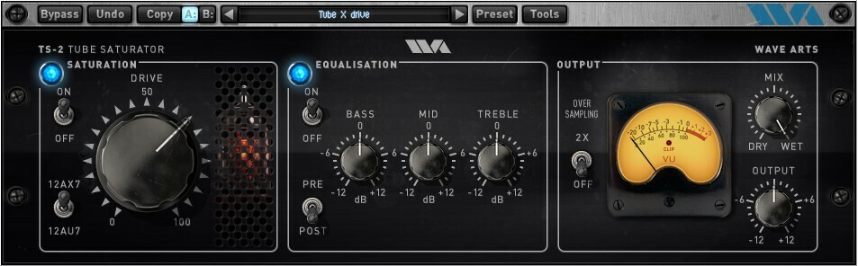 Wave Arts Tube Saturator 2 Plugin (序號下載版)