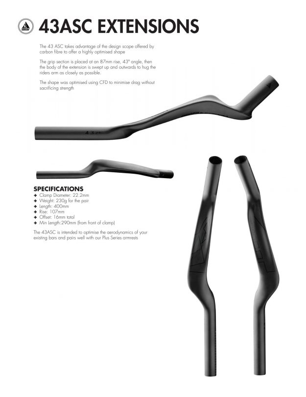 Profile design 43ASC carbon extension