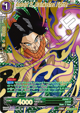 BT20-072_PR02 Android 17, Brainwashed Fighter