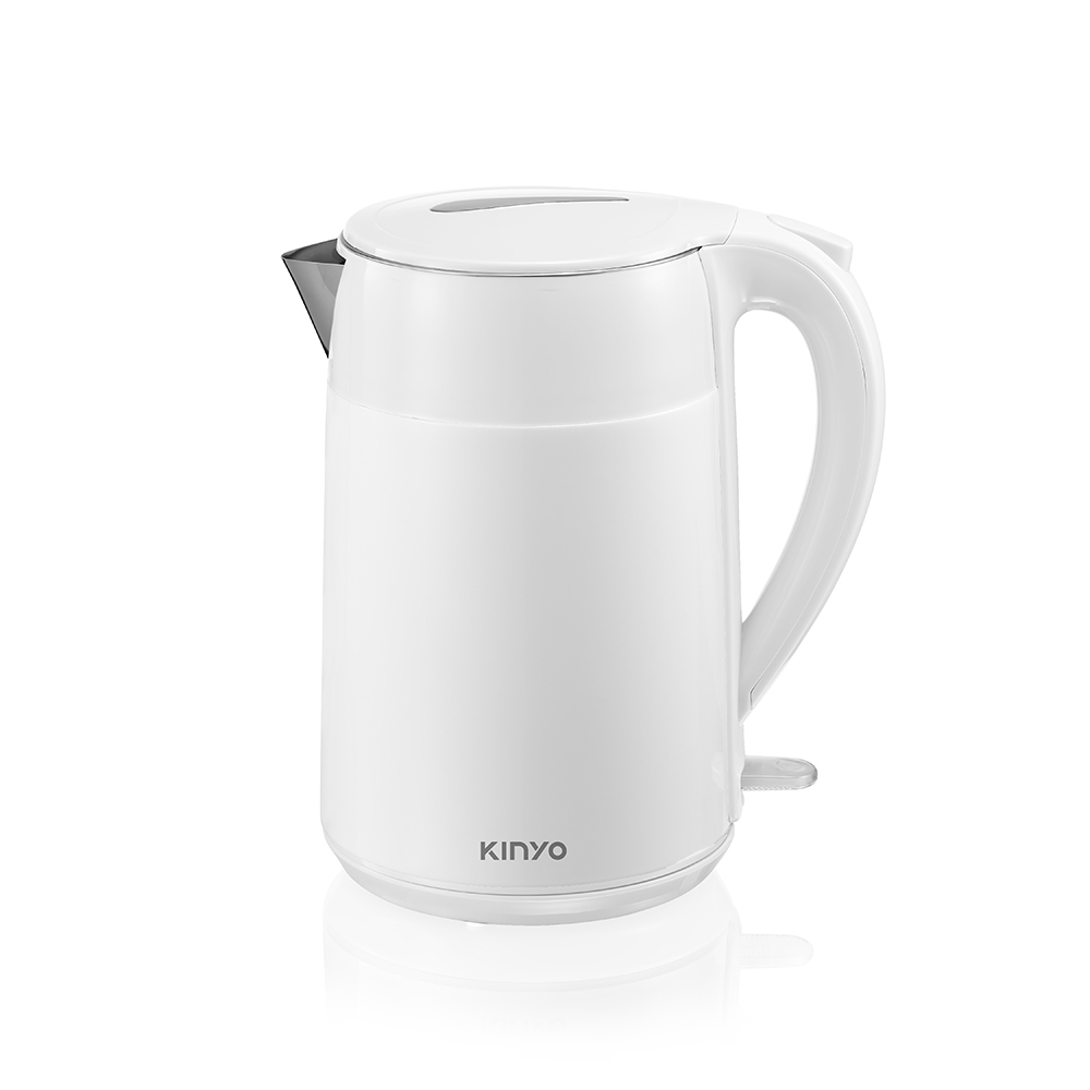 【KINYO】2L雙層亮面快煮壺 (KIHP-1164)