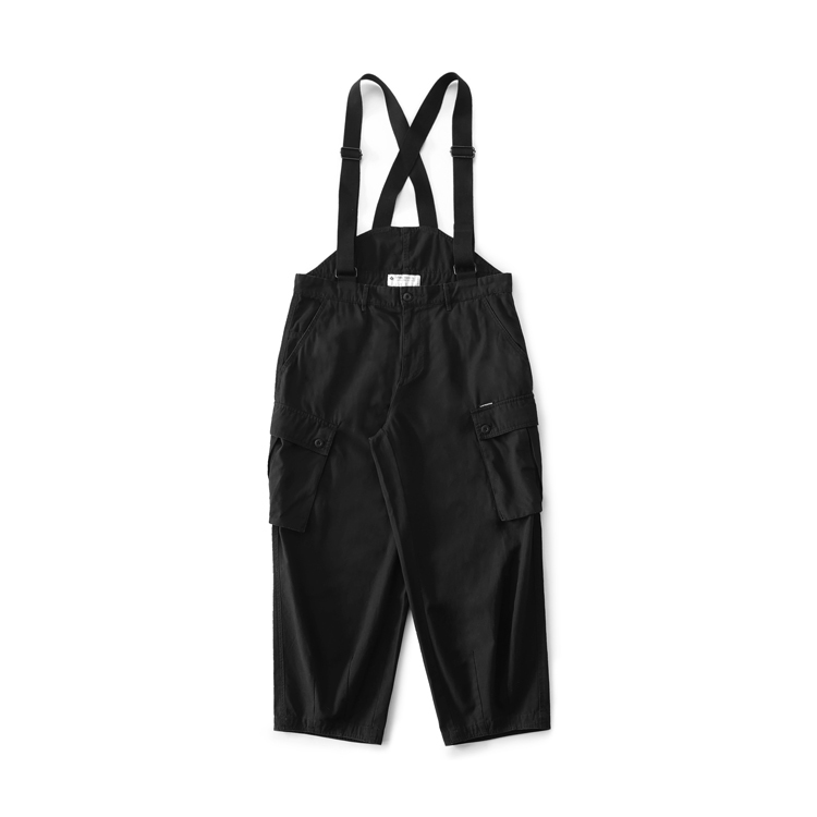 B-SIDE EASY OVERALL Black