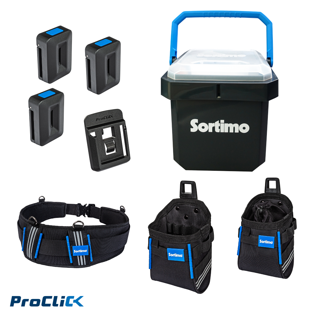 Sortimo ProClick入門隨身工具箱收納套組