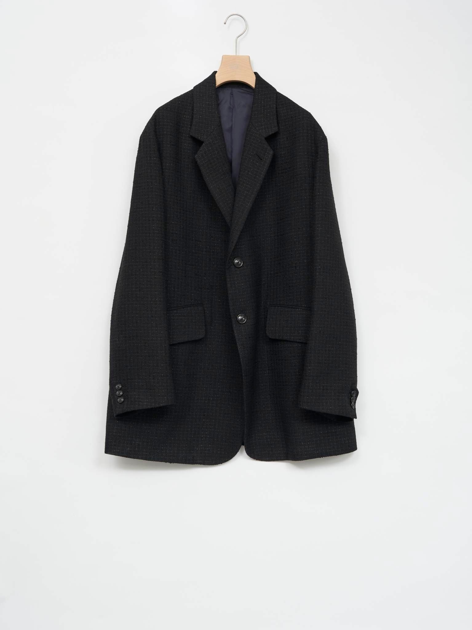 URU TOKYO - 3 BUTTON JACKET / BLACK
